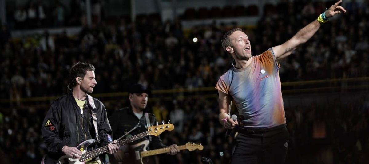 Coldplay tocó Persiana americana de Soda Stereo en un concierto