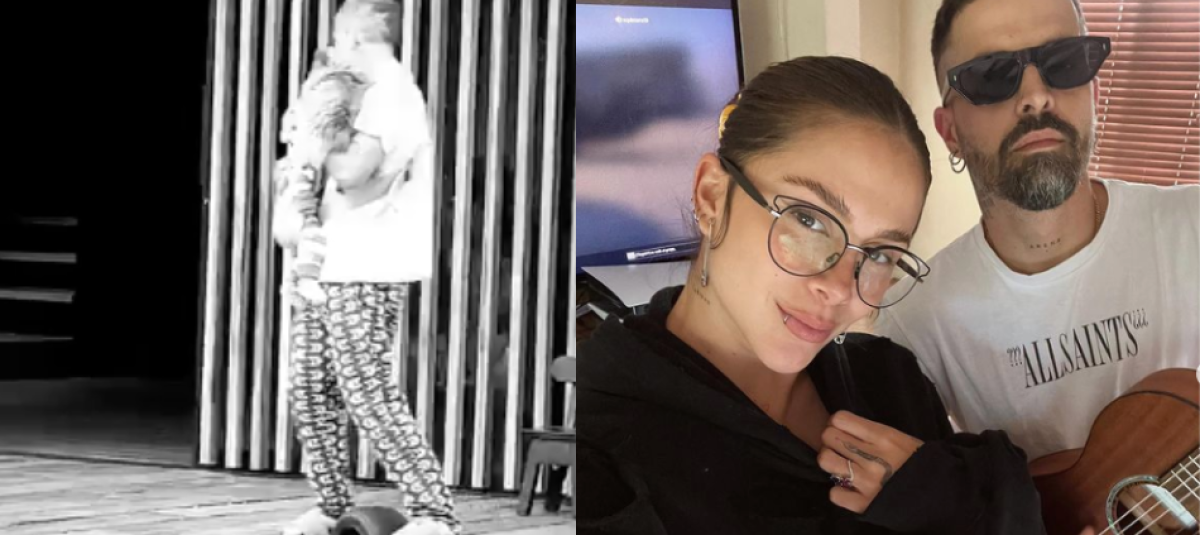 Mike Bahía comparte tierno momento con Kai, un poco peligroso