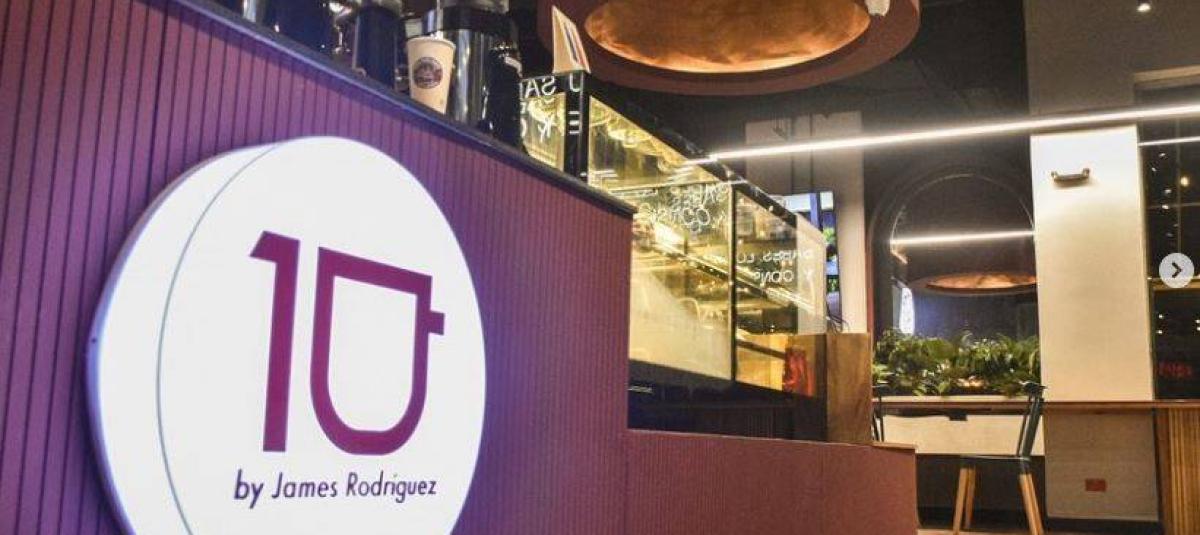 James Rodríguez tiene negocio de café en Medellín