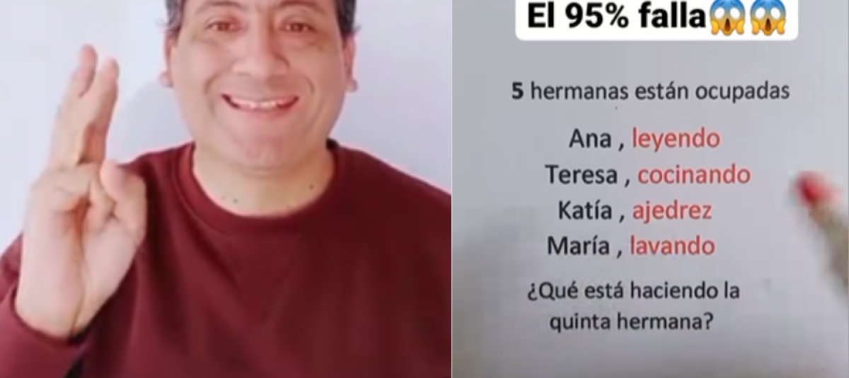 Acertijo que casi todas las personas no pueden resolver: ¿es capaz?