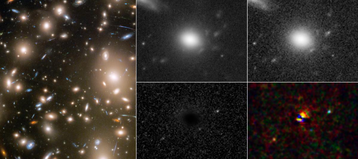 Así se ve la explosión de una estrella de hace 11.000 millones de años