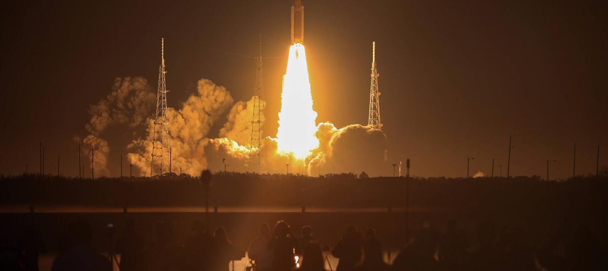 Artemis I: la imagen de la Tierra que captó la nave Orión en su despegue