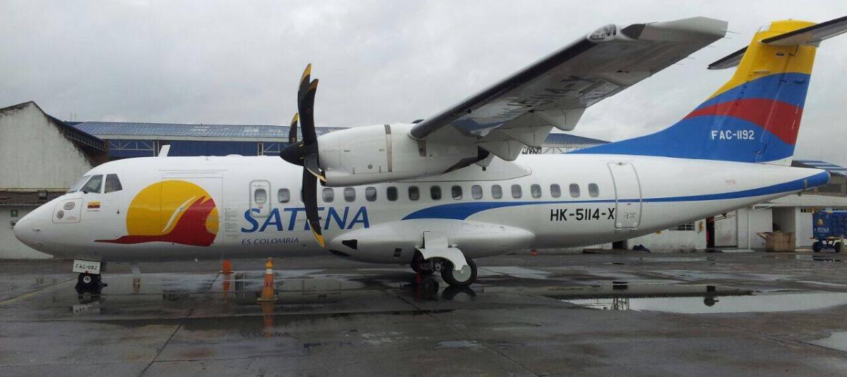 Satena cotiza avión ATR 42-600 en plan de fortalecimiento del Gobierno