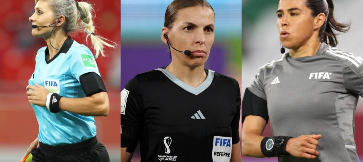 Qatar 2022: tres arbitras en el mundial masculino por primera vez