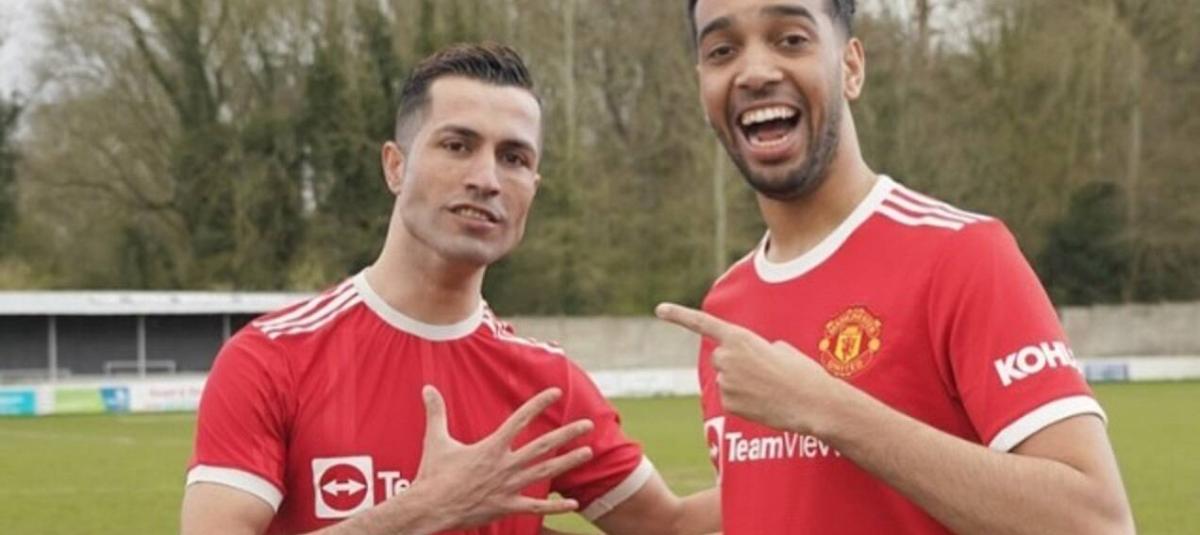 Doble de Cristiano Ronaldo se vuelve viral en Tiktok