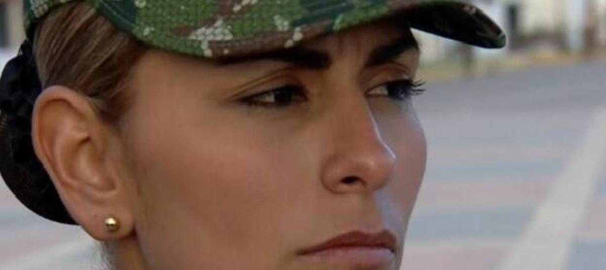 Laura Saraza, la primera mujer en comandar una tropa de 400 militares