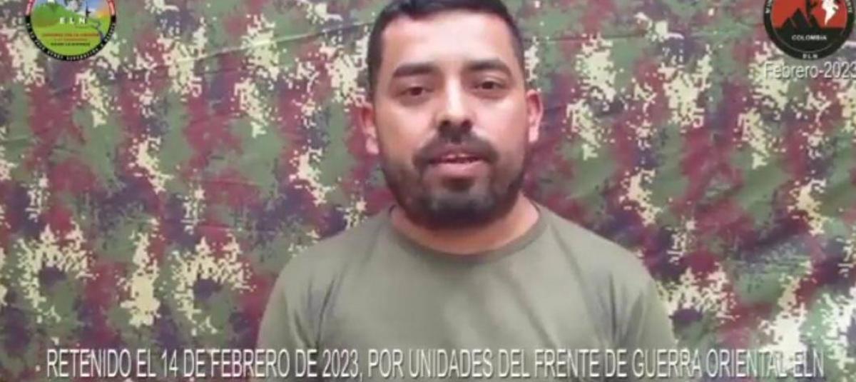 Prueba de supervivencia de militar secuestrado por el Eln