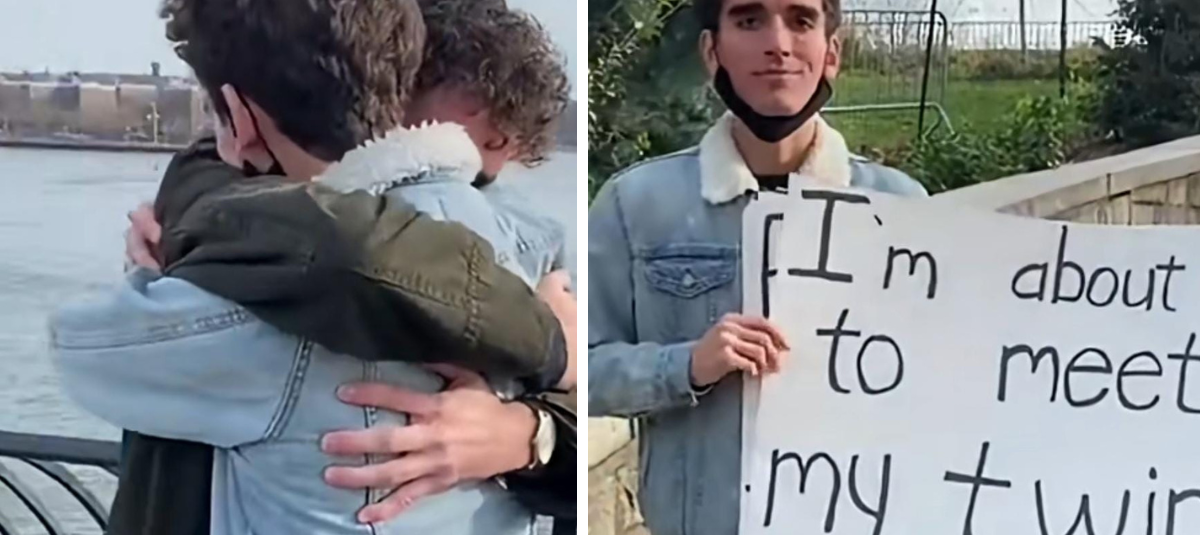 Por error de Facebook, gemelos separados se encuentran 20 años después