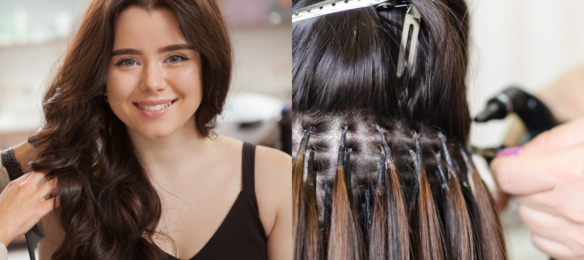 Extensiones de cabello: ¿de qué están hechas?