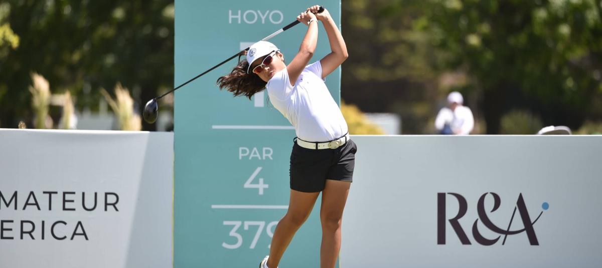 María José Marín, en el Top 10 del Augusta National Women's Amateur