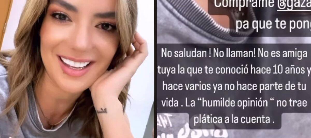 Elianis Garrido, furiosa con ex amiga que criticó cómo le quedó su nariz