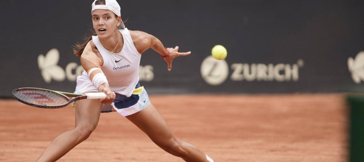 Emiliana Arango, tenista número uno de Colombia en Billie Jean King Cup