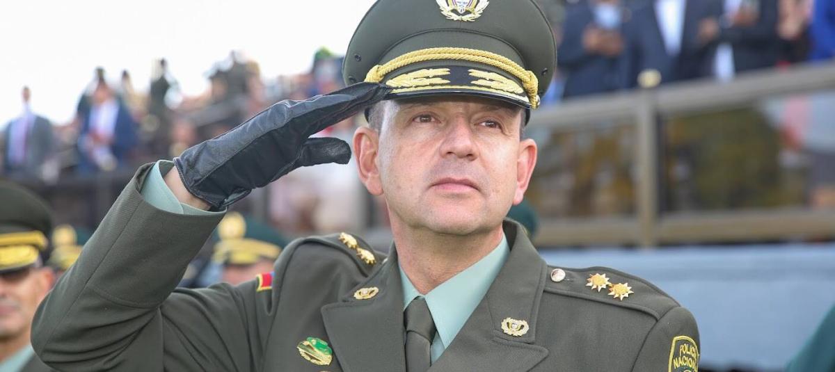 General José Ramírez: director de la Policía de Bogotá