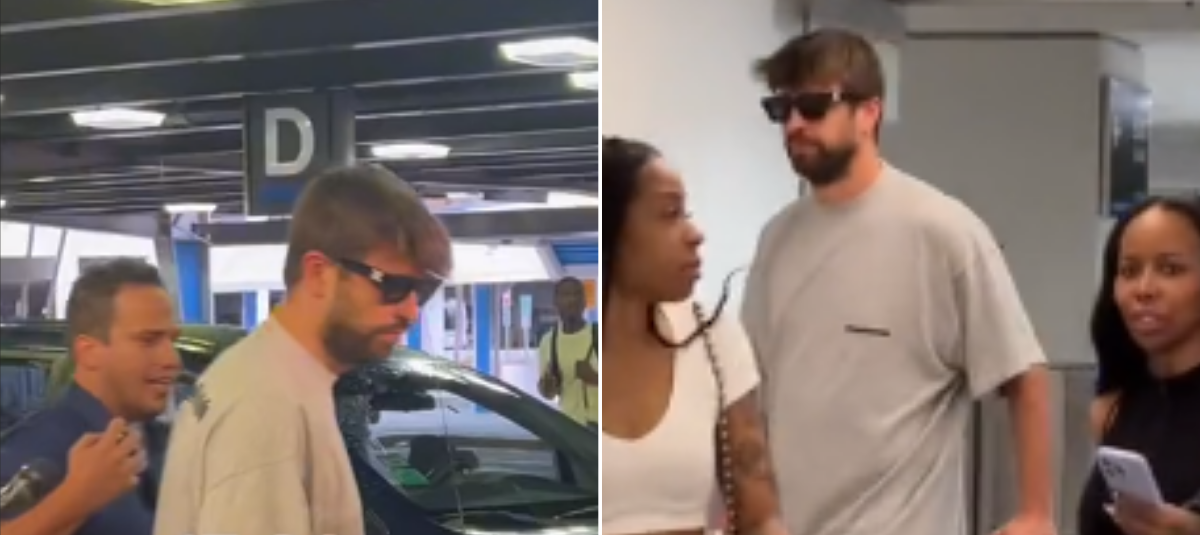 Gerard Piqué llegó a Miami para encontrarse con sus hijos; primeras fotos