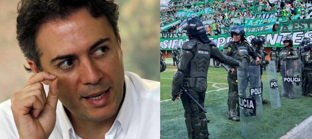 Daniel Quintero: barras bravas en riña Medellín no son hinchas son asesinos
