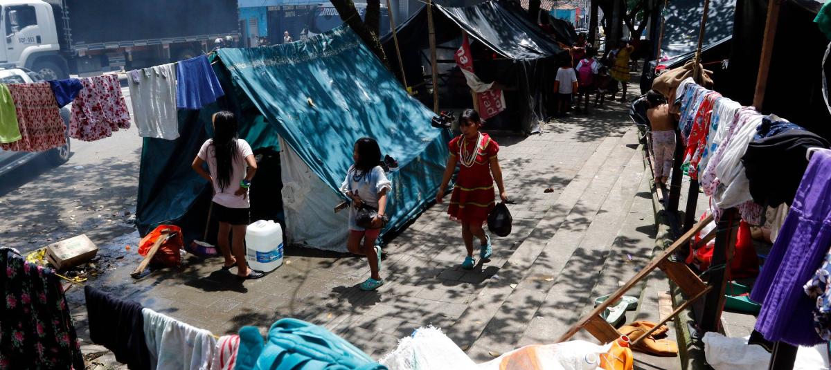 Medellín: inicia el retorno de la comunidad indígena emberá katío a ...