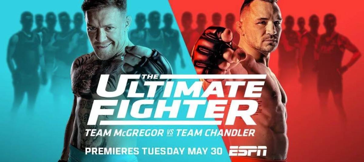 TUF 31, McGregor y Chandler: Cómo ver The Ultimate Fighter
