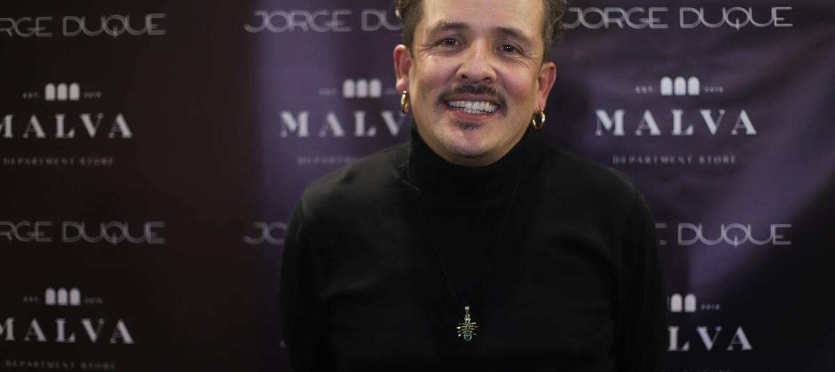 “Soy 100% latin glam”: Jorge Duque Vélez
