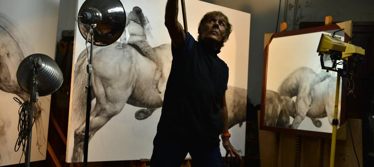 David Manzur: “Me emociona El descendimiento, de Van der Weyden”