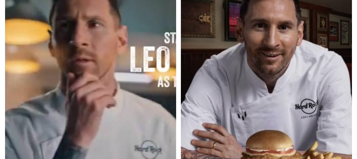 Lionel Messi participa en video viral como cocinero de su propia comida
