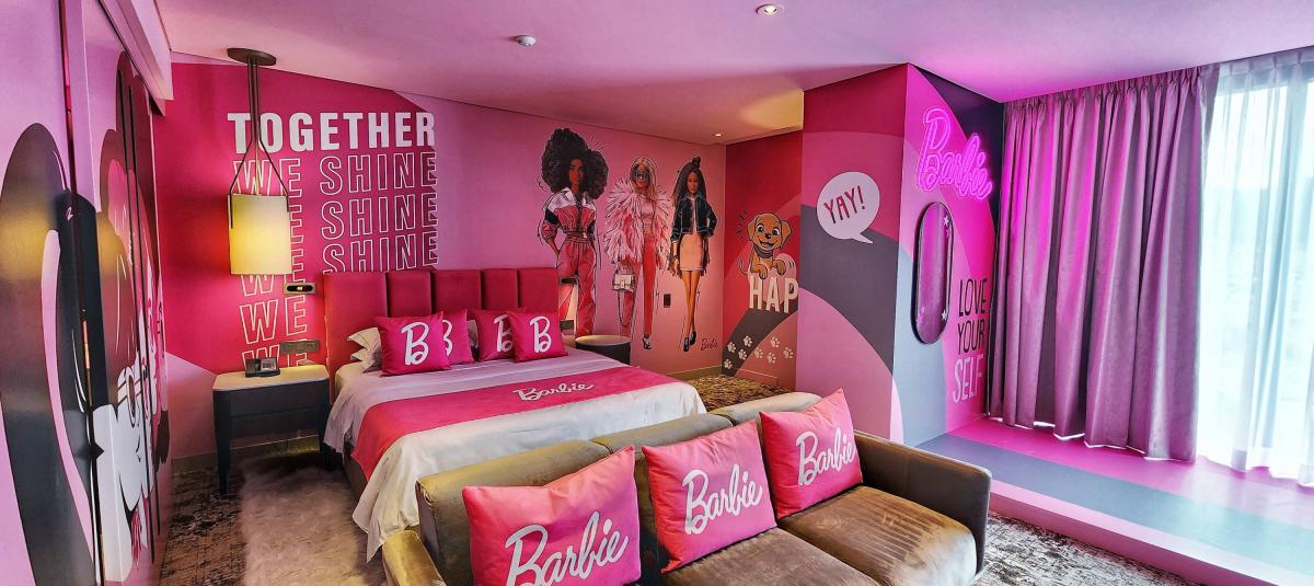 Así es la primera habitación temática de la Barbie en Bogotá
