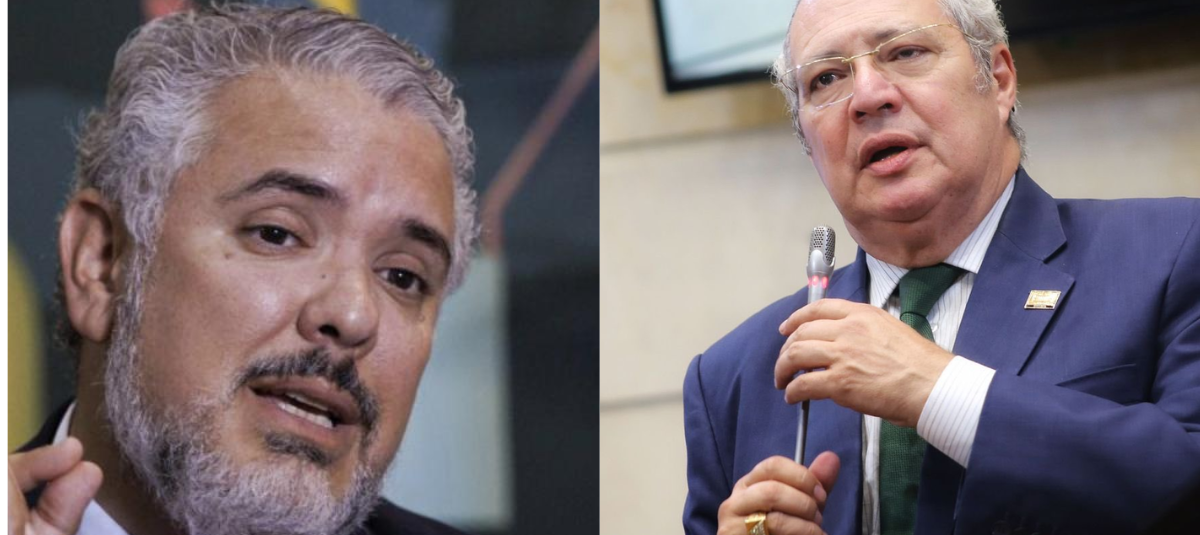 Iván Name: Duque celebra su elección como presidente del Senado.