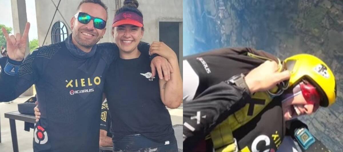 Habla la sobreviviente del salto de paracaidista muerto en Cundinamarca