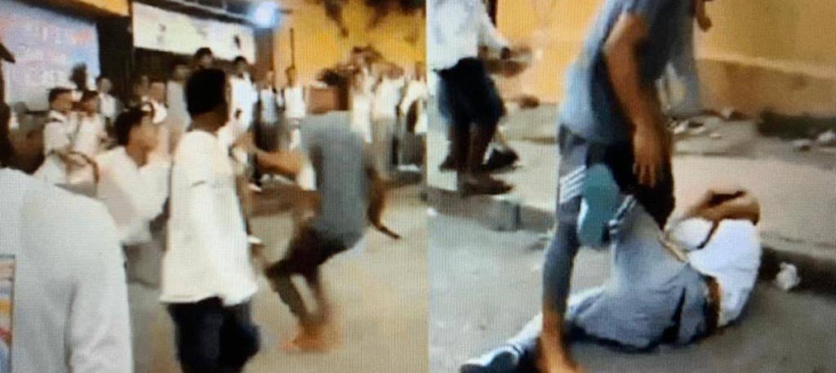 Video: pandillero ataca a joven estudiante frente colegio en Cartagena