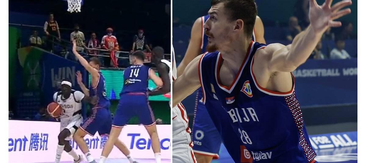 Jugador serbio perdió un riñón por un codazo en el Mundial de Baloncesto