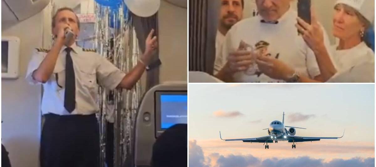 Video: emotivo discurso de piloto en su último vuelo antes de jubilarse ...