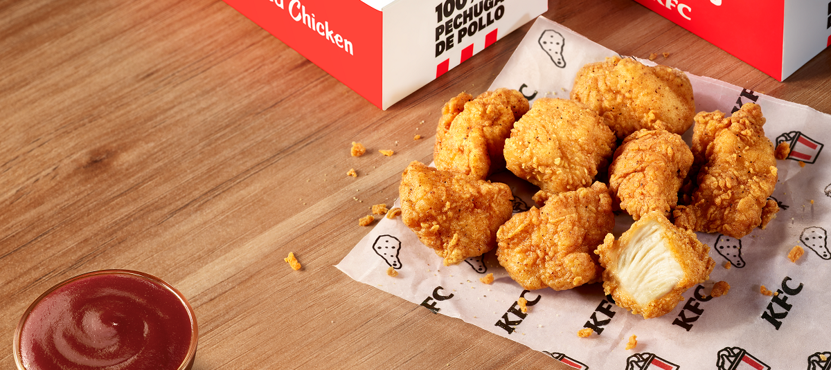 KFC sorprende a los colombianos con sus nuevos nuggets de pollo