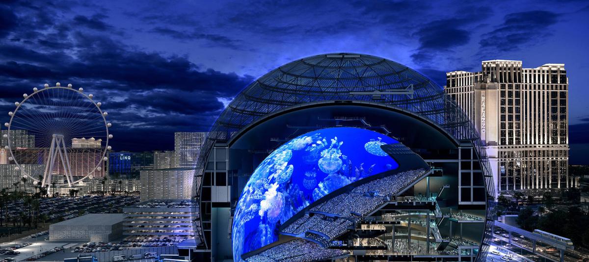 Concierto de U2 en el Sphere en Las Vegas