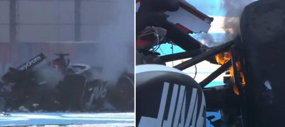 Video: grave accidente de Kevin Magnussen en el GP de México en Fórmula 1