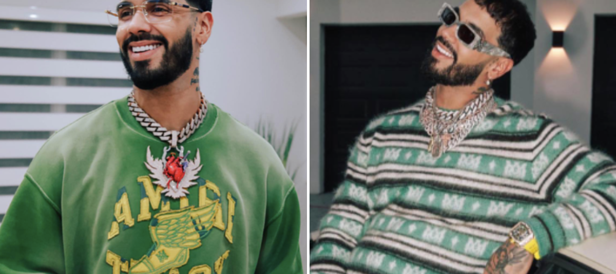 Anuel AA reapareció con nuevo look y anuncia su regreso a la música