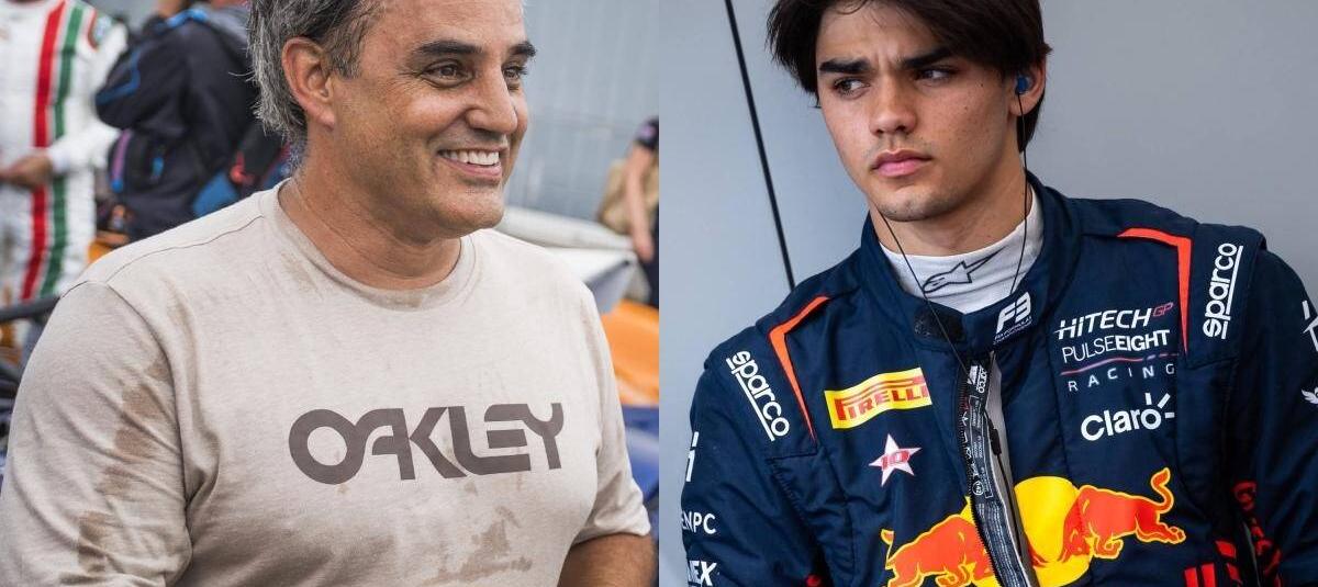 Juan Pablo Montoya estalló de emoción al anunciar que su hijo Sebastián ...