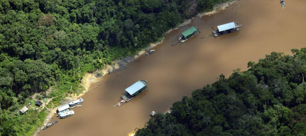 Colombia y Brasil desmantelan estructura de minería ilícita en la Amazonia
