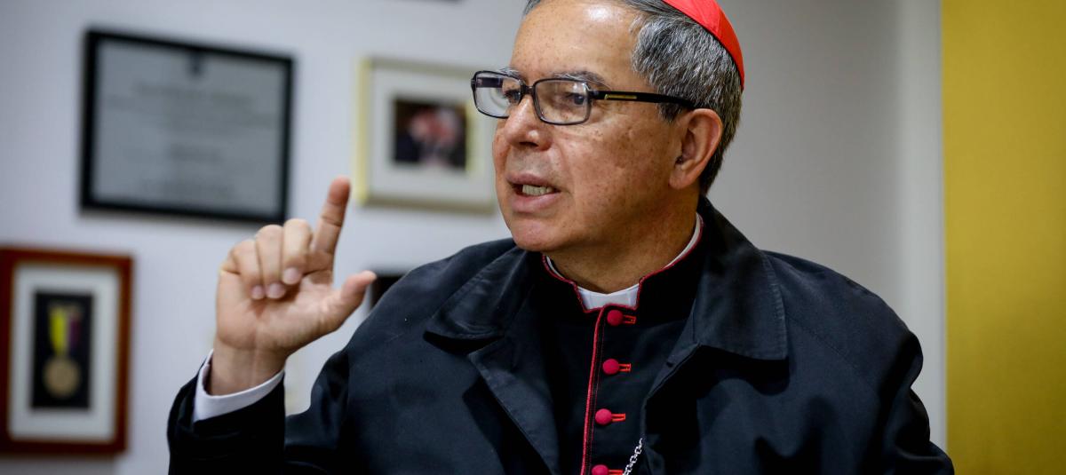 Cardenal Luis José Rueda hace un llamado al diálogo entre los líderes ...