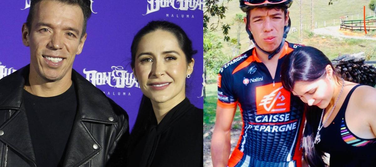 Rigoberto Urán y Michelle Durango reaccionan a escena íntima de la novela