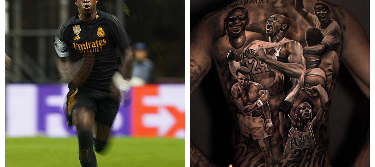 Vinicius sorprende con impresionante tatuaje en su espalda con ...