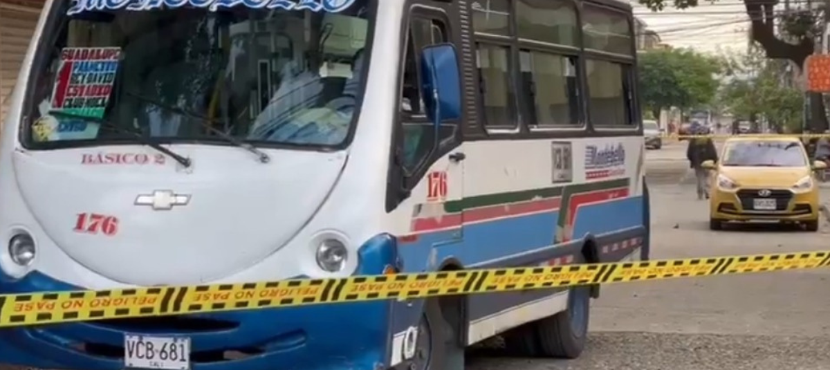Cali: lo que se sabe del asesinato a tiros de un conductor de bus