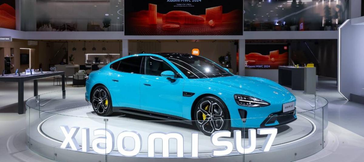 MWC 2024: Xiaomi presenta su primer carro eléctrico, el SU7