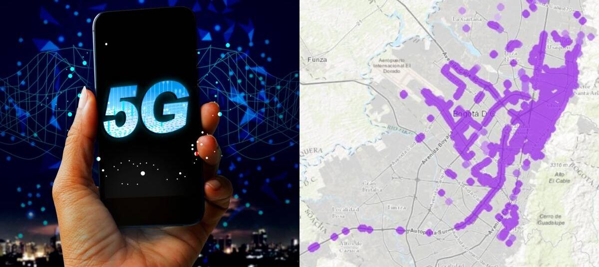 Mapa: estas son las zonas de Bogotá donde ya hay cobertura de red ...