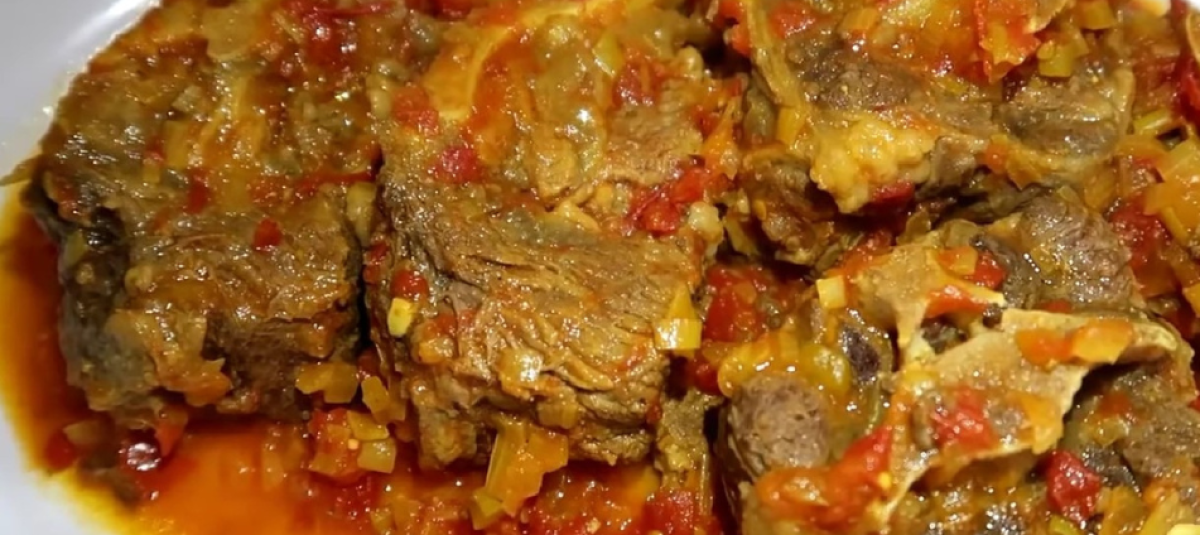 Receta para preparar un delicioso guiso de cola de res