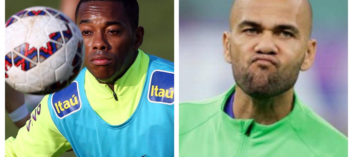 Selección de Brasil, contundente contra Robinho y Dani Alves por casos ...