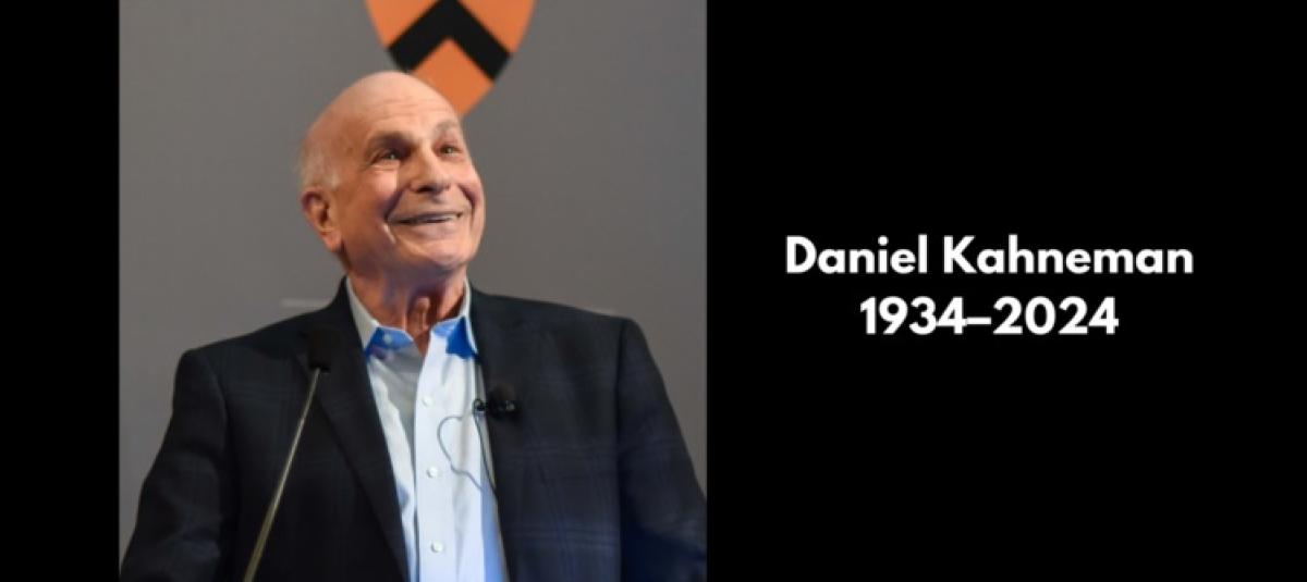 Falleció el psicólogo Daniel Kahneman, premio nobel de Economía en 2002