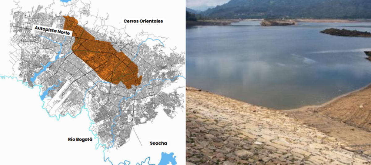 Racionamiento de agua en Bogotá: los barrios que tendrán cortes este ...