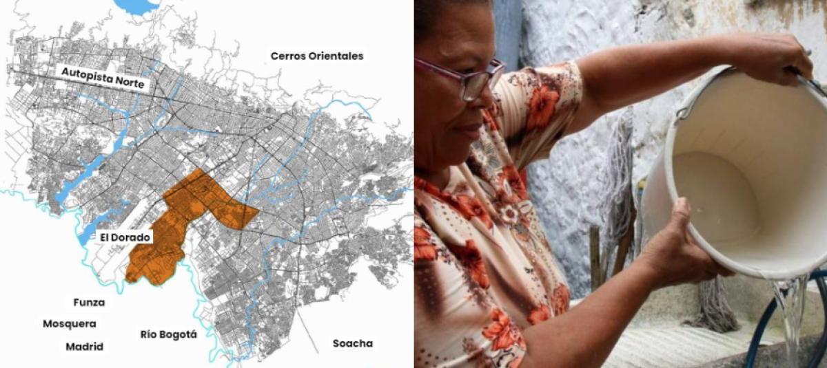 Racionamiento de agua en Bogotá: los barrios que tendrán cortes este ...