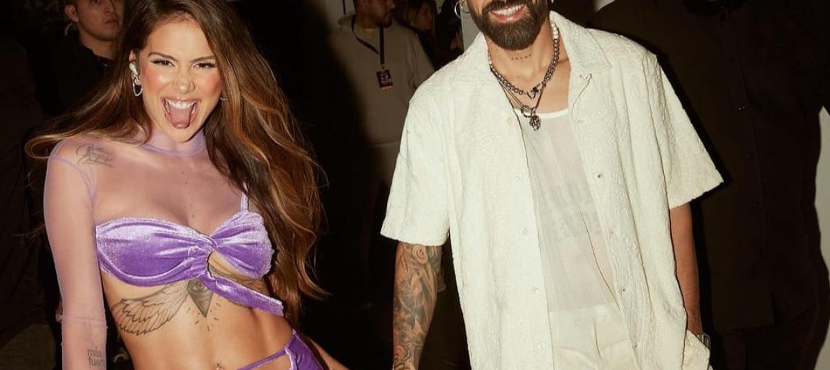 Greeicy Rendón y Mike Bahía anuncian su separación musical en pleno escenario: ‘Te amo para siempre’