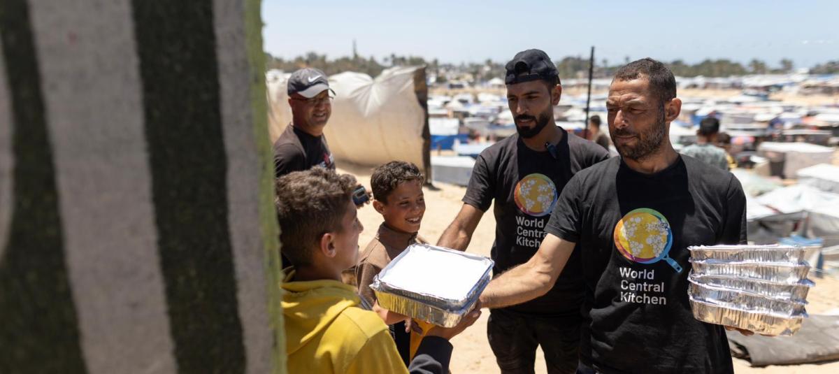 Gaza: World Central Kitchen entrega 50 millones de alimentos tras ...