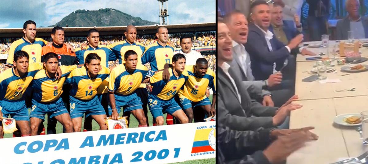 Selección Colombia campeona de la Copa América 2001 se reunió para ...